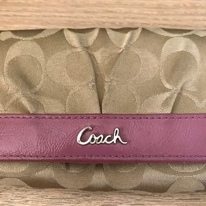 Coach | Accessories | Coach Logo Wallet Medium | Poshmark